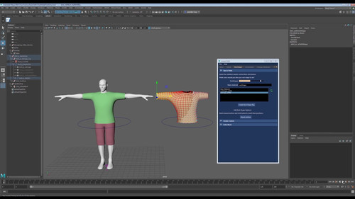 nCloth rig Autodesk Maya plugin| jcTools