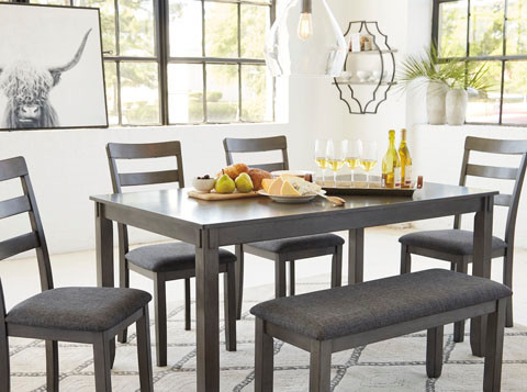 Bridson 6 Piece Dinette Set | My Way Leases