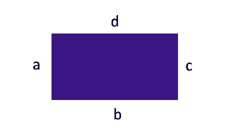 Como determinar a diagonal de um retângulo?