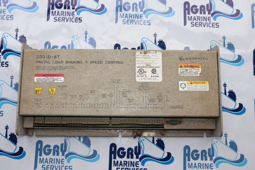 WOODWARD 2301D-ST DIGITAL LOAD SHARING & SPEED CONTROL. P/N: 8273-128 ...