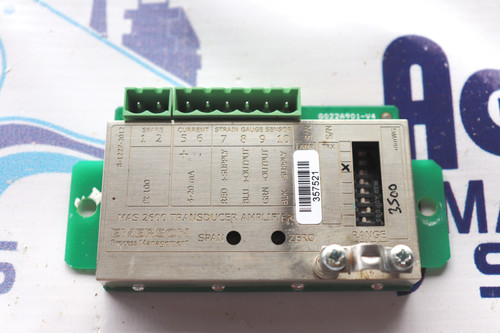 EMERSON MAS 2600 TRANSDUCER AMPLIFIER PCB | Agry Marine