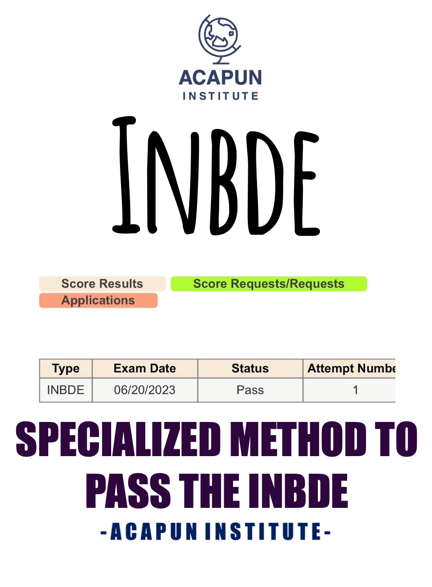 INBDE COURSE | ACAPUN