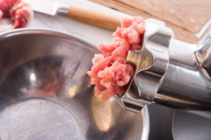 How do you clean a meat grinder