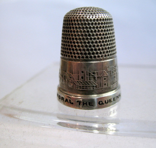 Queen Victoria commemorative thimble | The Thimble Society