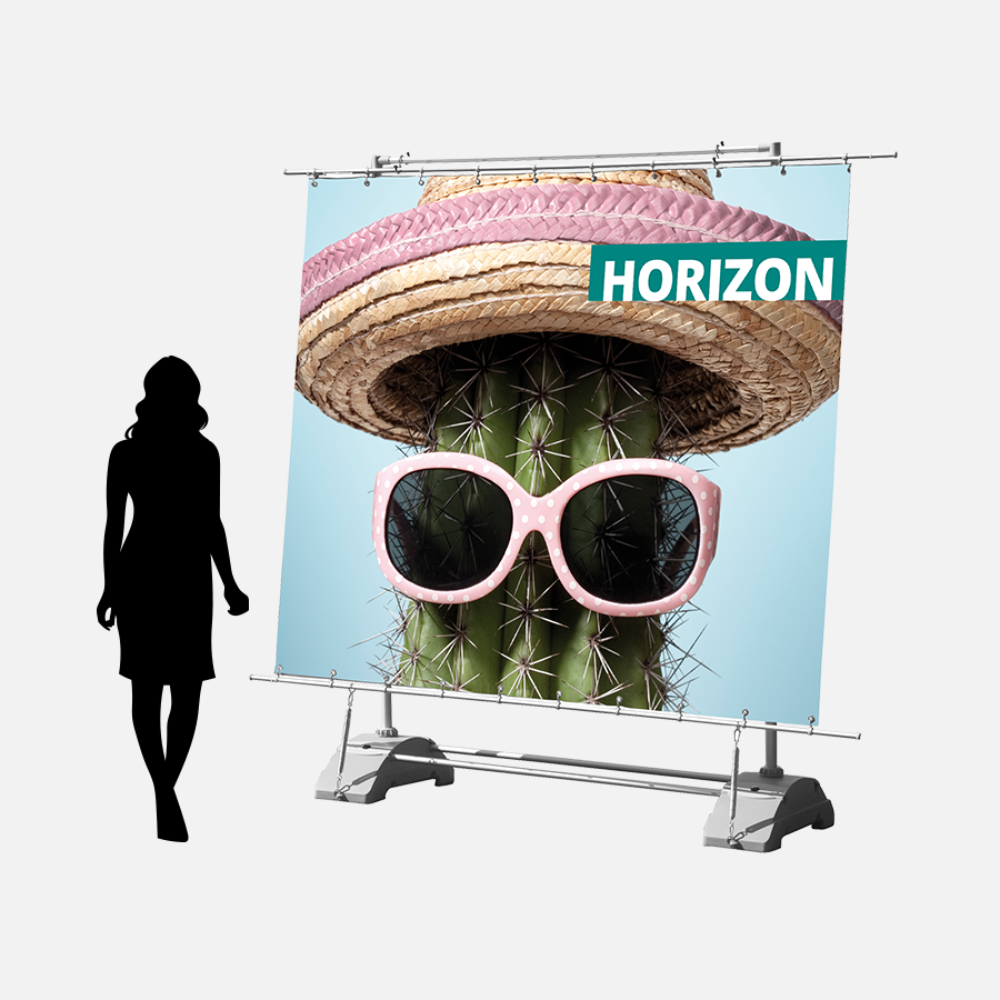 Horizon Outdoor Display - Adjustable Size | Purple Print