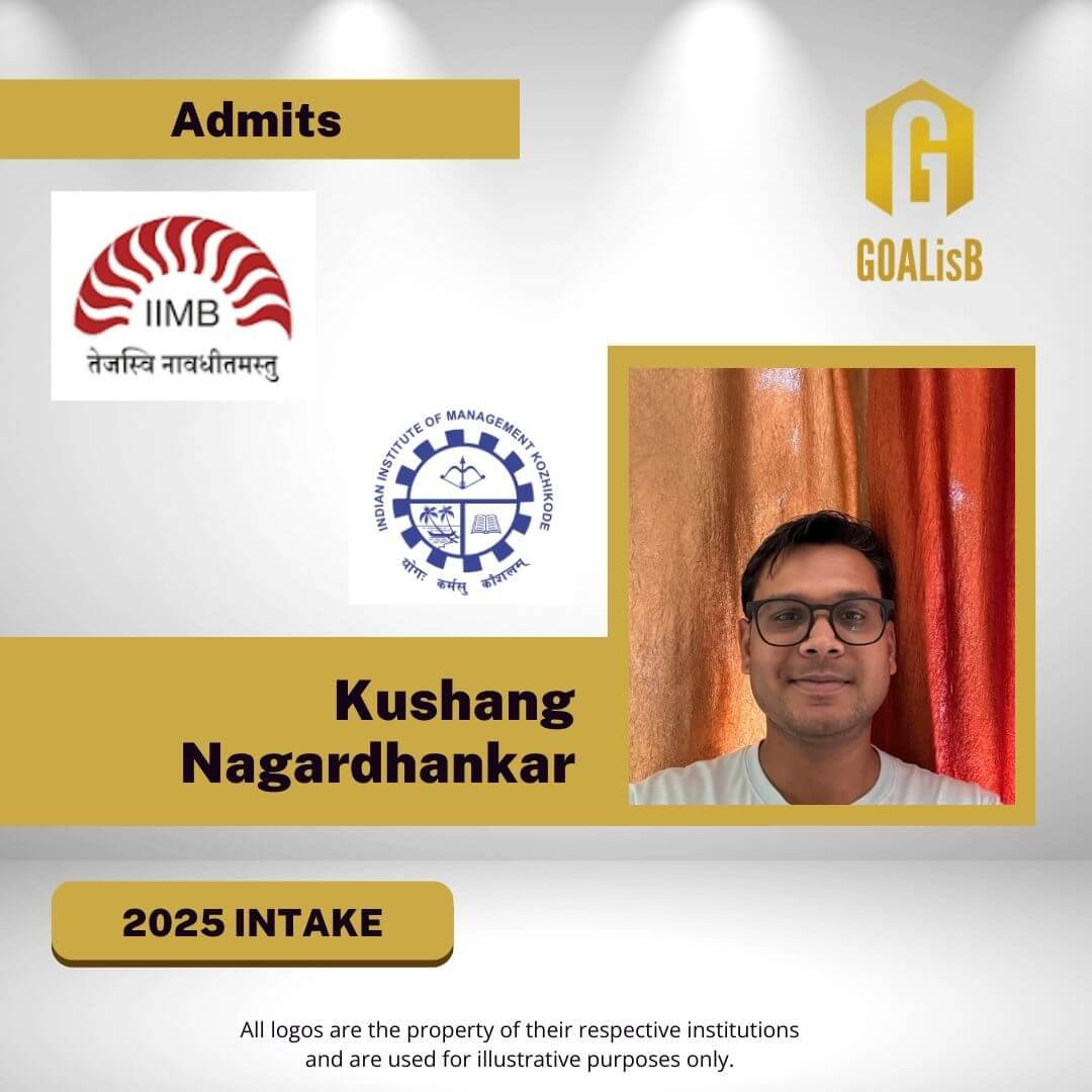 Kushang Nagardhankar | GOALisB