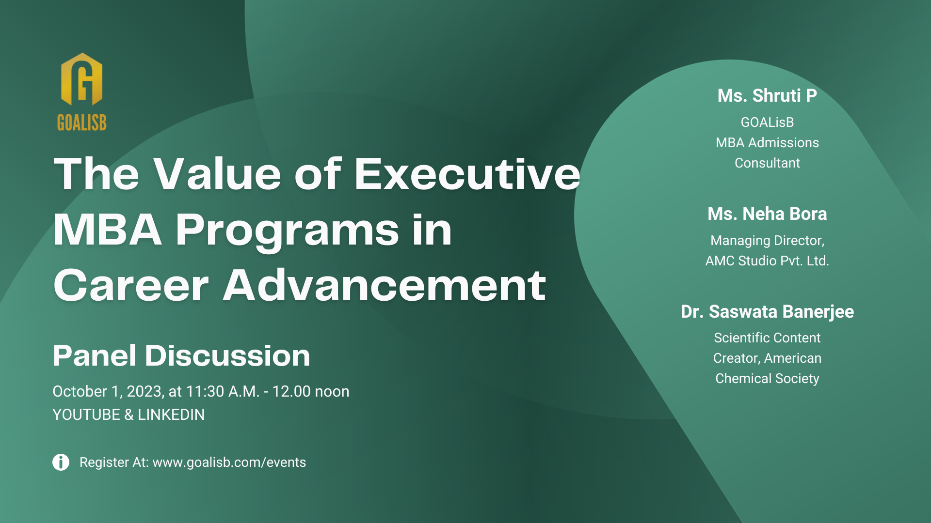 The Value of Executive MBA Programs | GOALisB