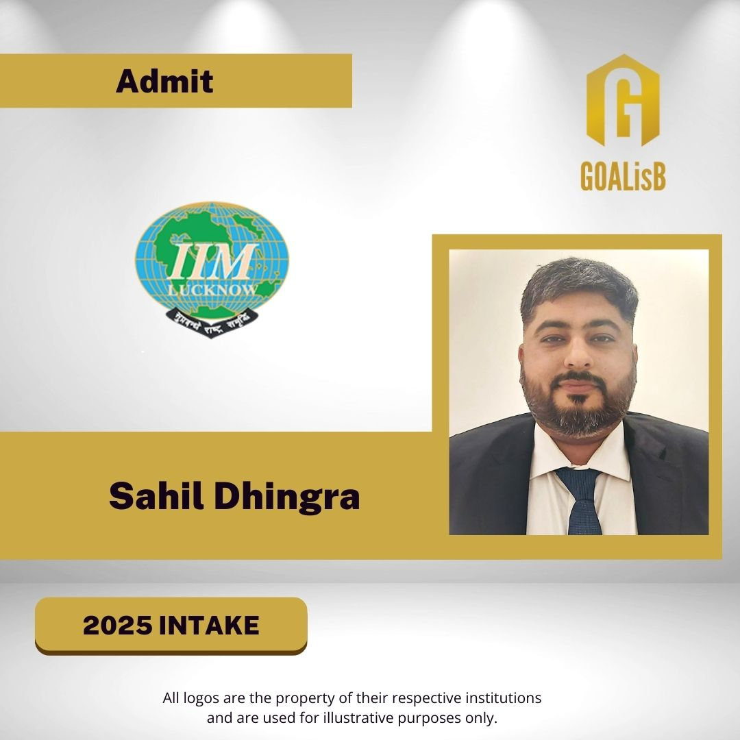 Sahil Dhingra | GOALisB