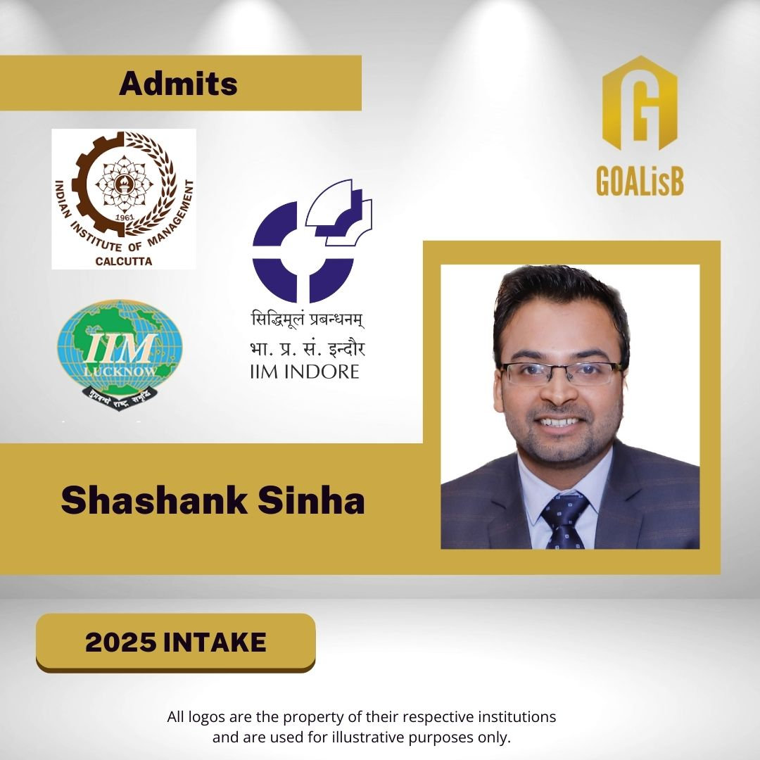 Shashank Sinha | GOALisB
