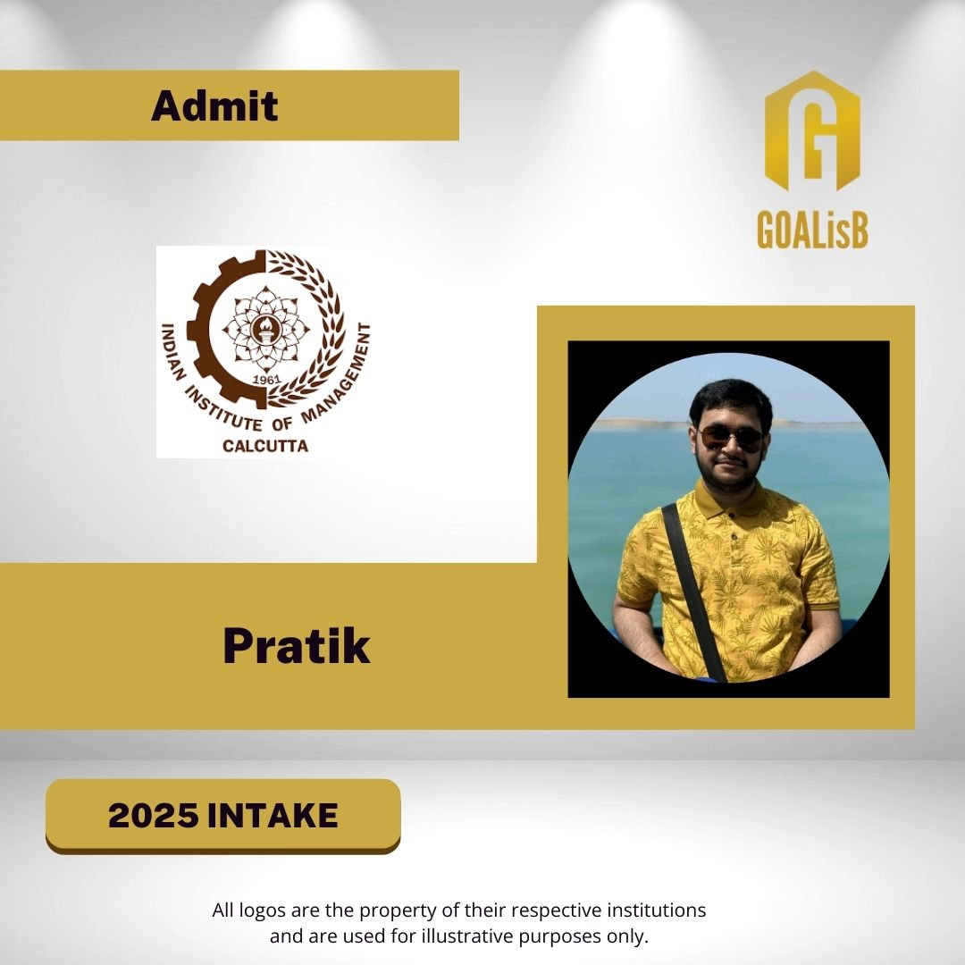 Pratik Kumar | GOALisB