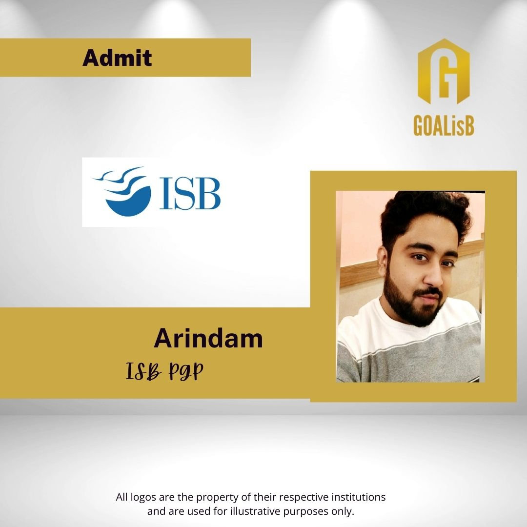 Arindam Chatterjee | GOALisB