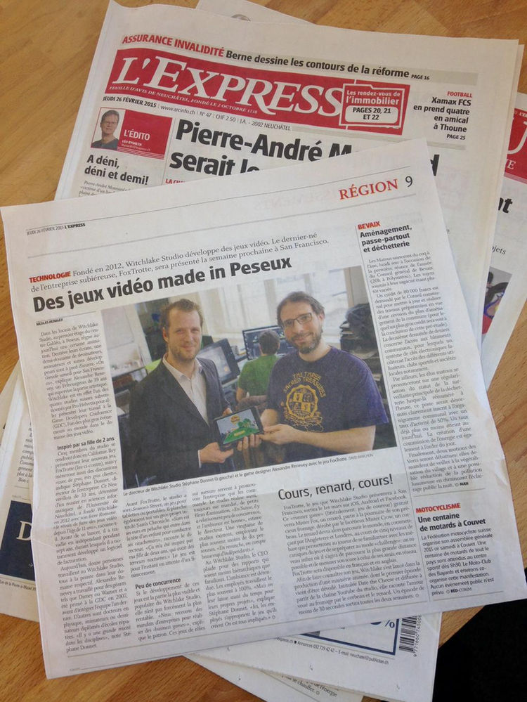 In the Regional Newspaper