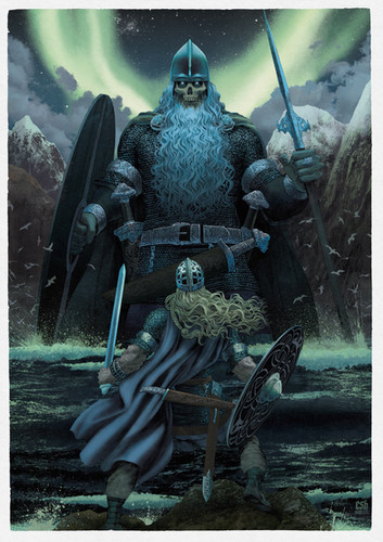 Ægir, corpse-lord of the sea, awakens | Christian Sloan Hall