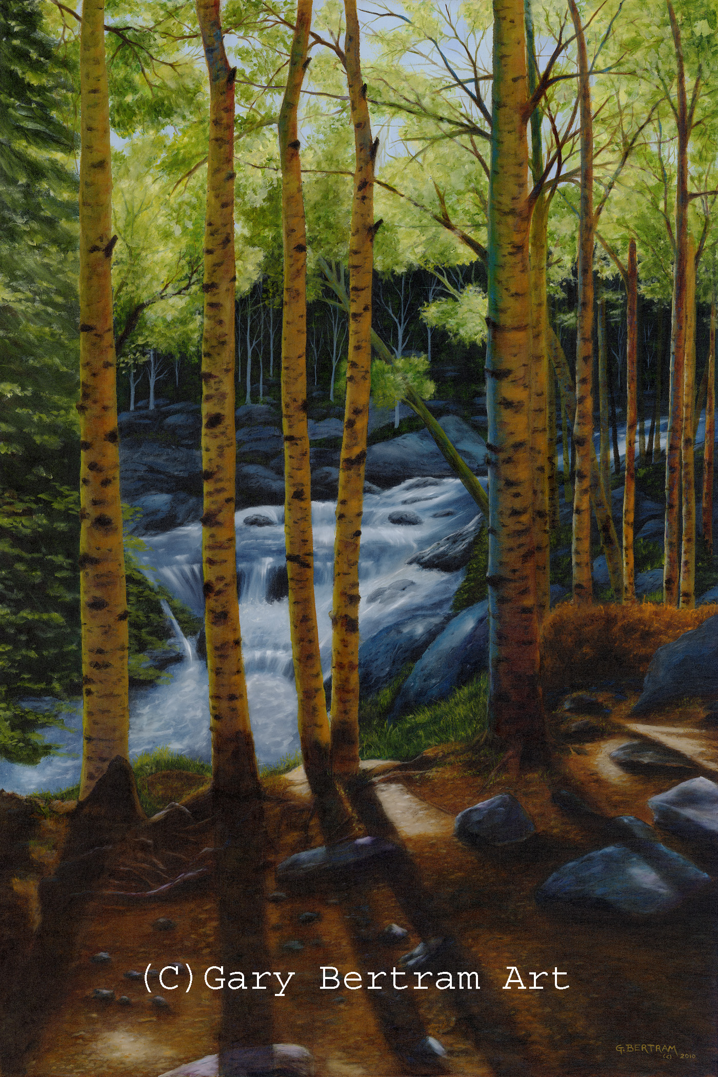 Gary Bertram Fine Art Landscape Miniatures Artist Georgetown Kentucky ...