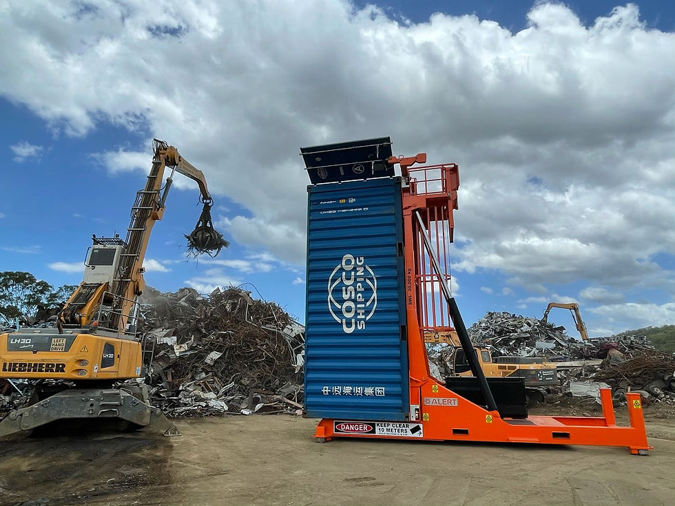 Container Tilter Alert Engineering