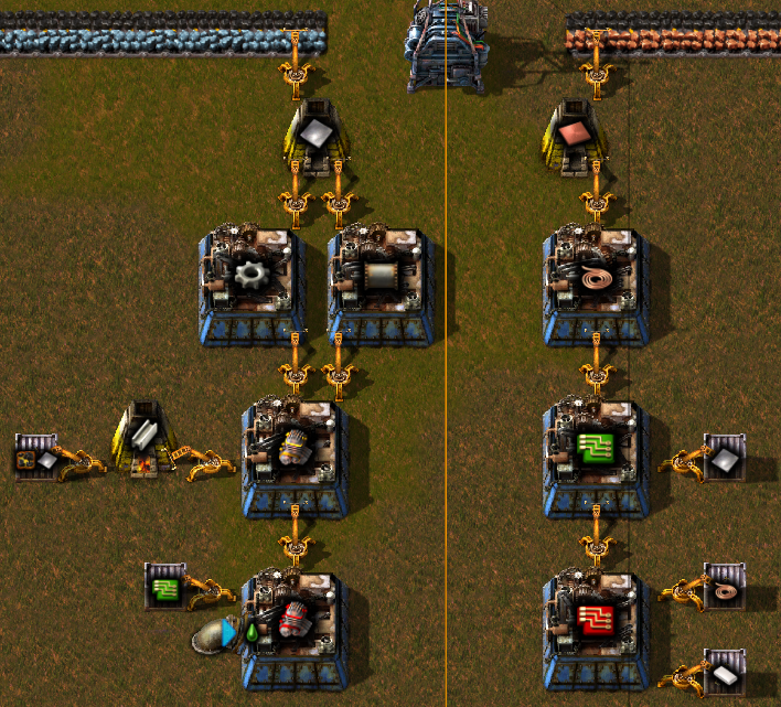 Factorio's Recipes - Design Values