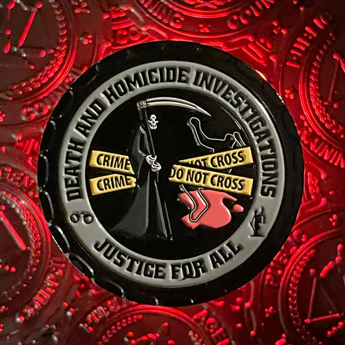 Death and Homicide Challenge Coin | PATC Education