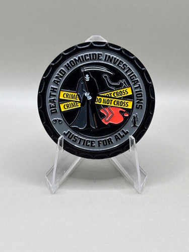Death and Homicide Challenge Coin | Public Agency Training Council
