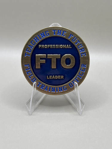 FTO Challenge Coin | Public Agency Training Council