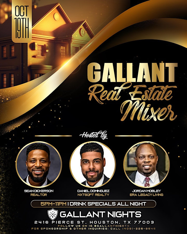 10/19/23 Event: Gallant Real Estate Mixer 10/19/23 Event: Gallant Real Estate Mixer