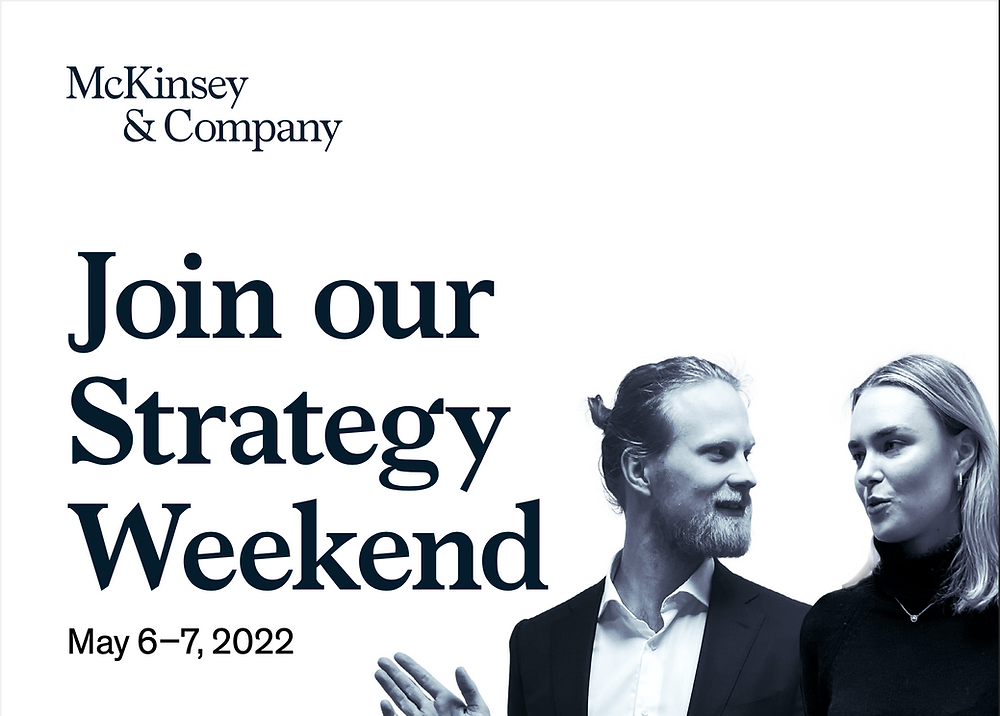 McKinsey & Company strategy weekend
