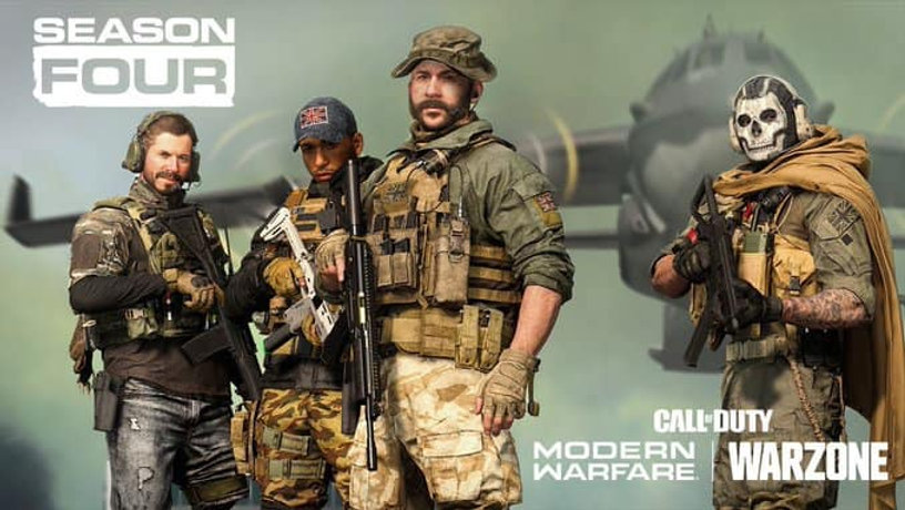 Call of Duty: Modern Warfare and Warzone Season 4 Has Gone live!