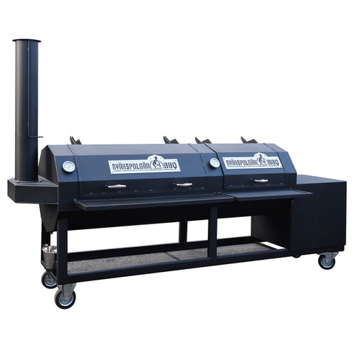 BBQ PIT BOX® Regular Offset M smoker na drva | Žarovnije