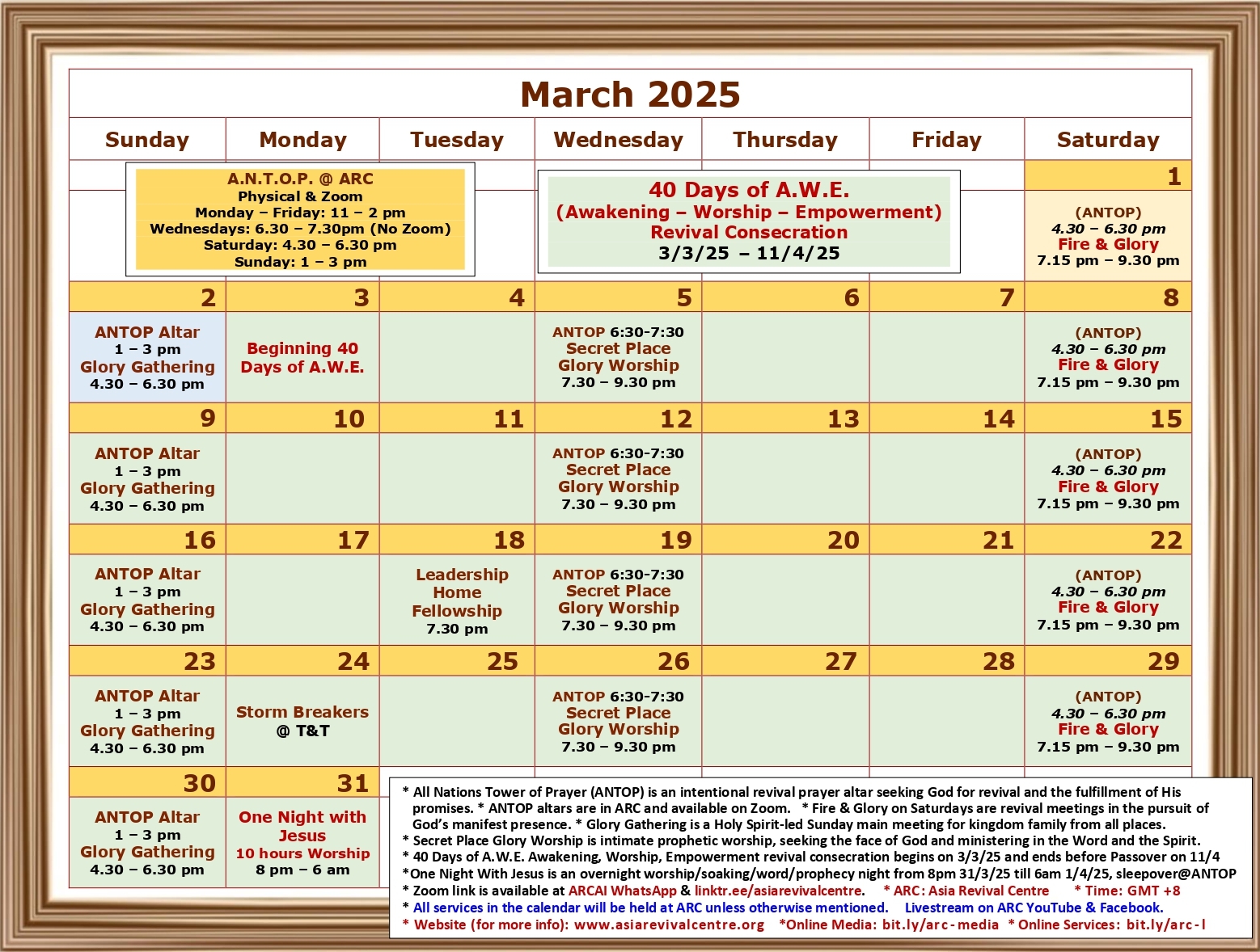 Asia Revival Centre | Penang Malaysia