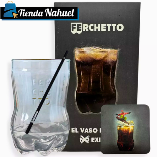 JARRA DE VIDRIO PARA FERNET MARCA FERCHETTO X 800 ML | Tienda Nahuel