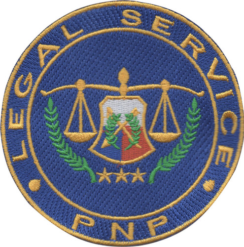 PNP LEGAL SERVICE PATCH | sbhz-enterprises