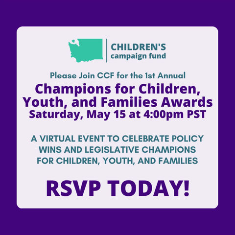 Don't wait: register for the 1st Annual Champions for Children, Youth ...