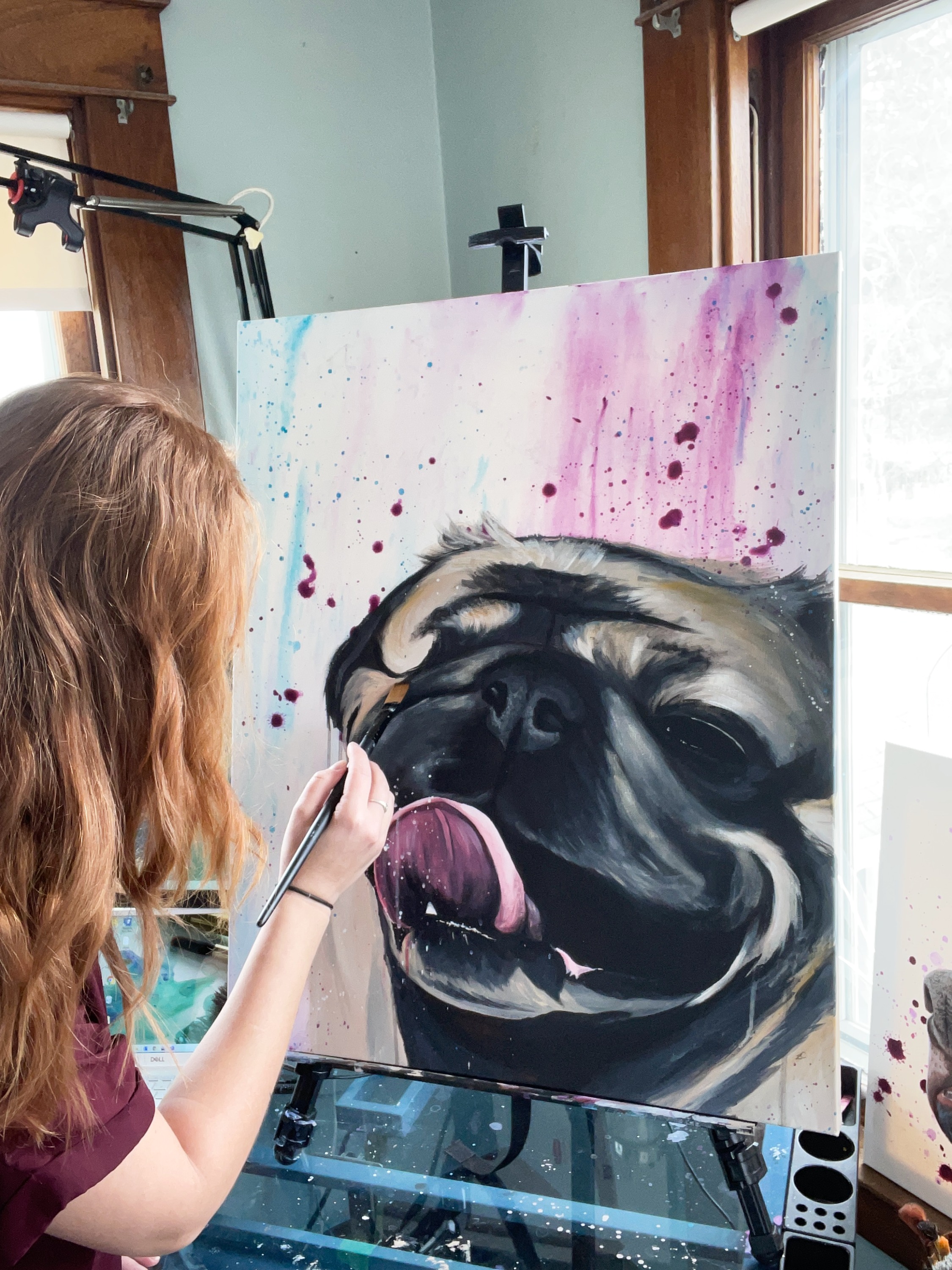 Custom Acrylic Painting Painting Art & Collectibles etna.com.pe