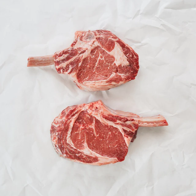 USDA Prime Bone-In Ribeye (Frenched) | Vicci Cattle Co