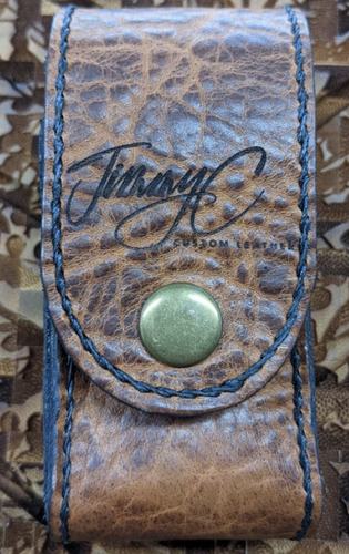 Signature Bison Multi-tool Case | Jimmy C's Custom Leather