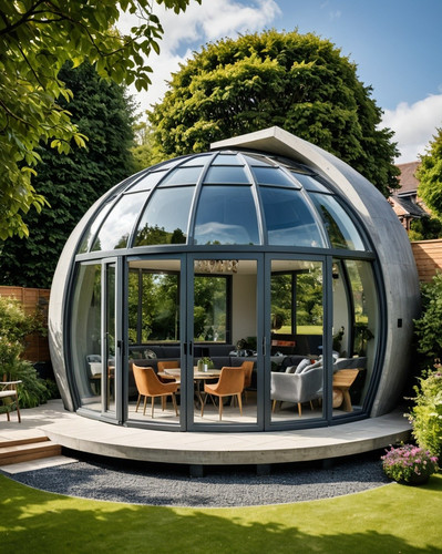 Modern Bubble Pod and Pool retreat | Pods And Pools
