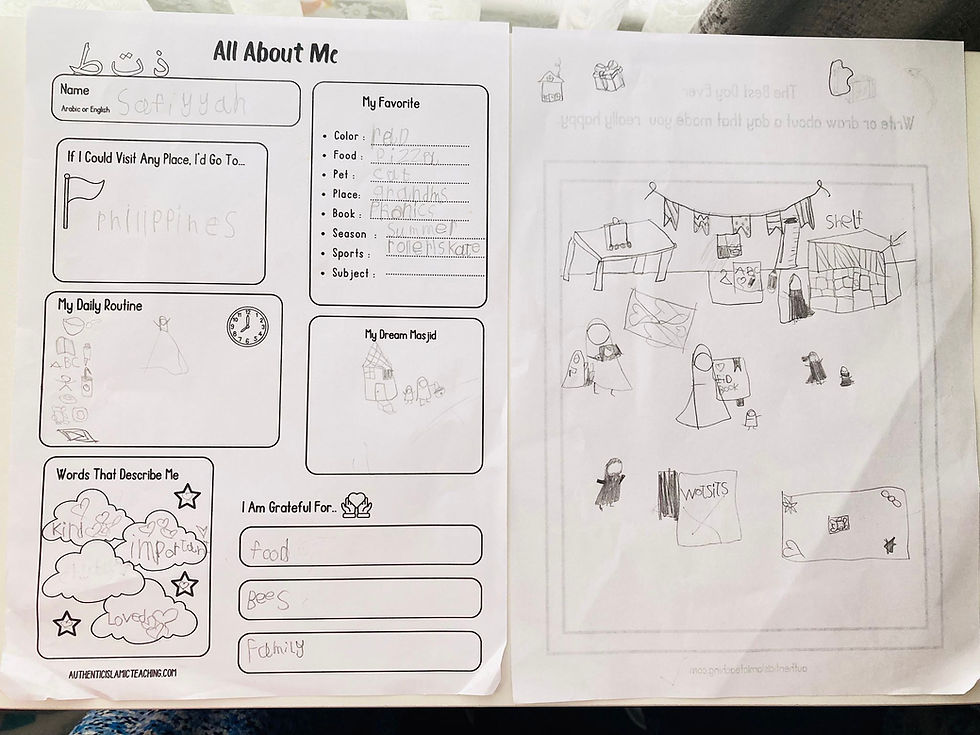 Authentic Islamic Teaching | islamic worksheets for muslim children