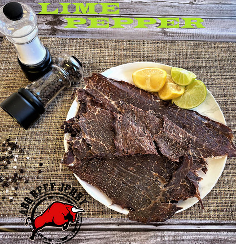 Lime Pepper -Small Bag | ABQ Beef Jerky