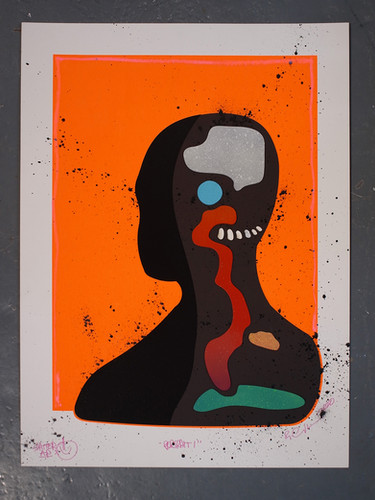 Portrait No 1, Screenprint - Artist Proof | WhistleblowerGallery