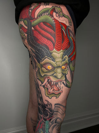 demonic monster tattoos