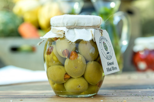 Almond Filled Olives | stubbornolive