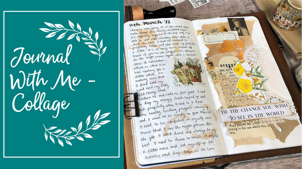 Creating Collage Pages in Your Journal
