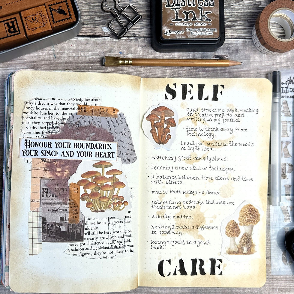 Using Lettering in your Journal