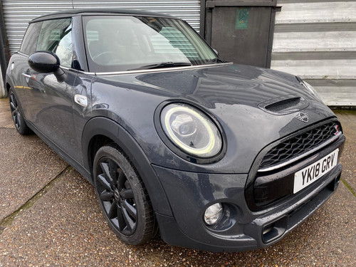 2018 18 REG MINI COOPER S 2.0 HATCHBACK DAMAGED REPAIRABLE SALVAGE ...