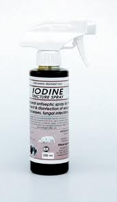 Iodine Spray 250mls - 500mls | Lifestyle Animals