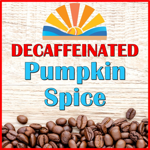 DECAF. Pumpkin Spice Flavored Coffee | Surf Road Coffee Bar| Galloway, NJ