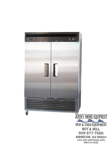 BISON BRR-46 2 DOOR STAINLESS STEEL REACH IN REFRIGERATOR | Proshore ...