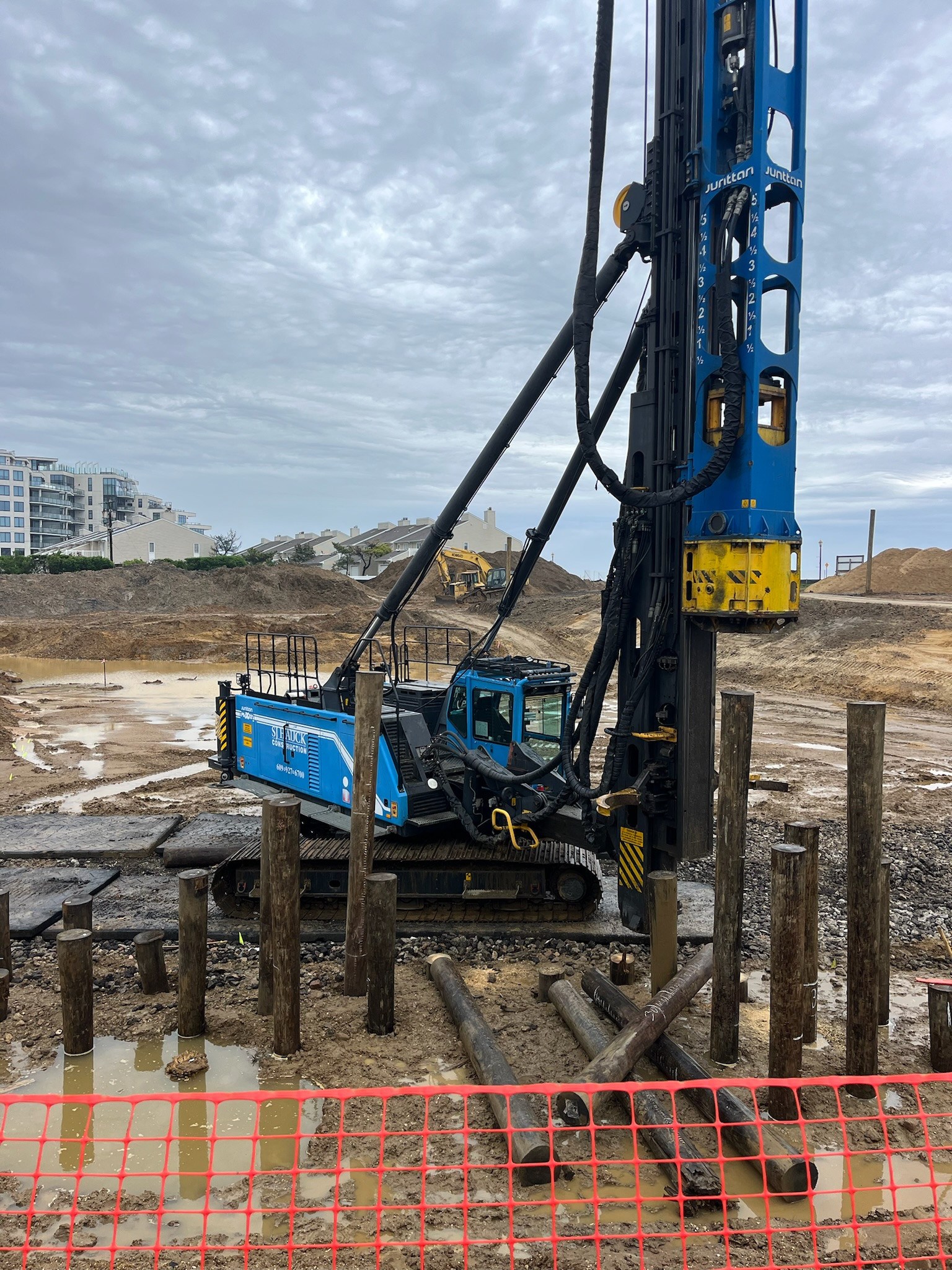 Timber Piles | New Jersey & New York | SJ Hauck Construction
