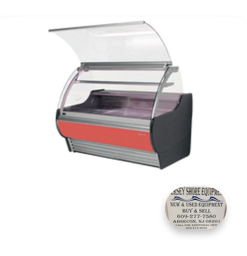 Infrico USA IDC-VBC12R 49.19"W Refrigerated Red Meat Deli Display Case ...