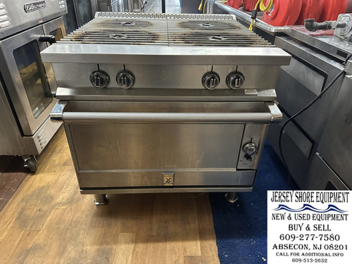 HESTAN HSOP 36 NG - 36" CUSTOM BUILT 4 OVERSIZED BURNERS STOVE & OVEN ...