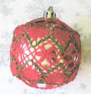 Christmas Bauble Pattern No.4 (Paper Pattern with optional bauble ...